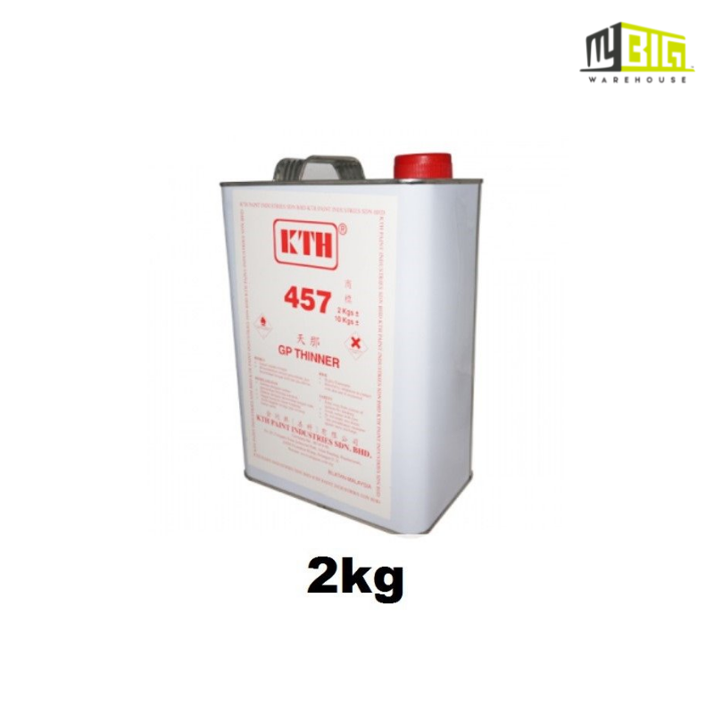 KTH THINNER (THINNER QUALITY/THINNER TONG / TIN) 2KG | Lazada
