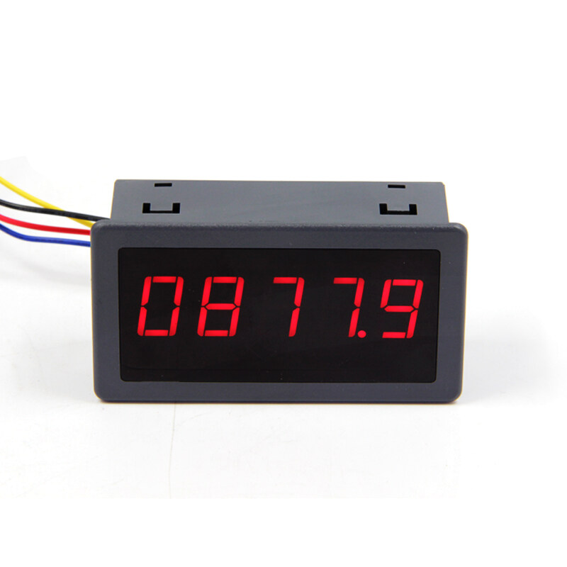 Digital LED Tachometer RPM Speed Meter AC DC Digital Motor Tachometer ...