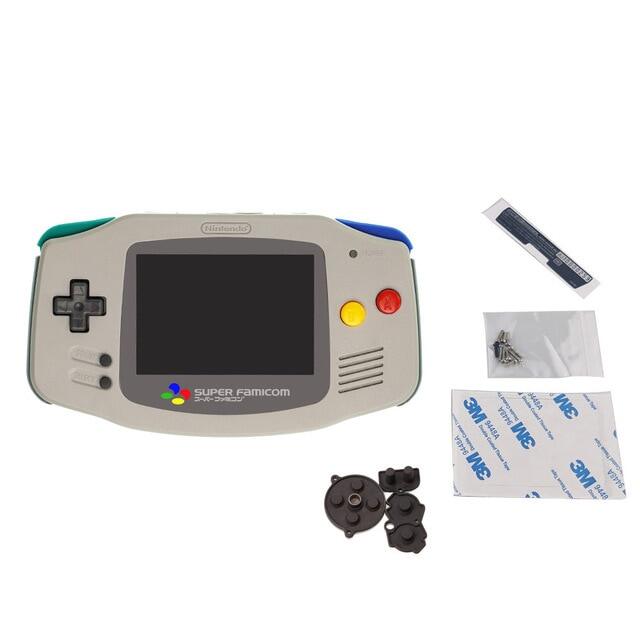New SNES Shell for GBA IPS V2 LCD Screen Pre cut Original Shell for ...