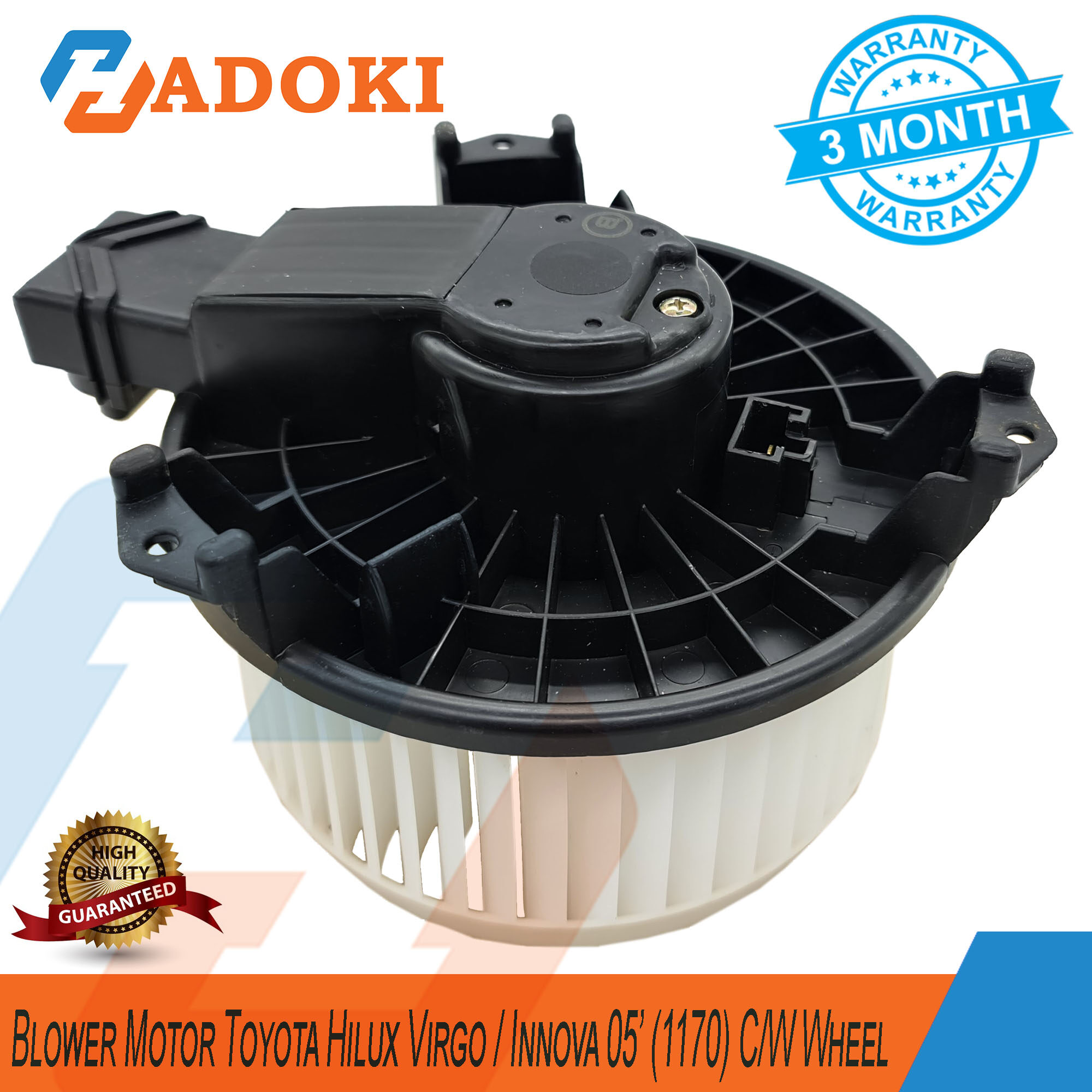 TOYOTA HILUX VIRGO / INNOVA 05' (1170) BLOWER MOTOR C/W WHEEL | Lazada