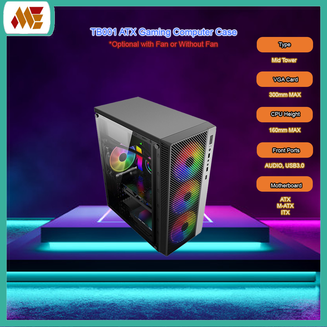 TB001 Gaming ATX Case & Towers CPU Cabinet | Lazada