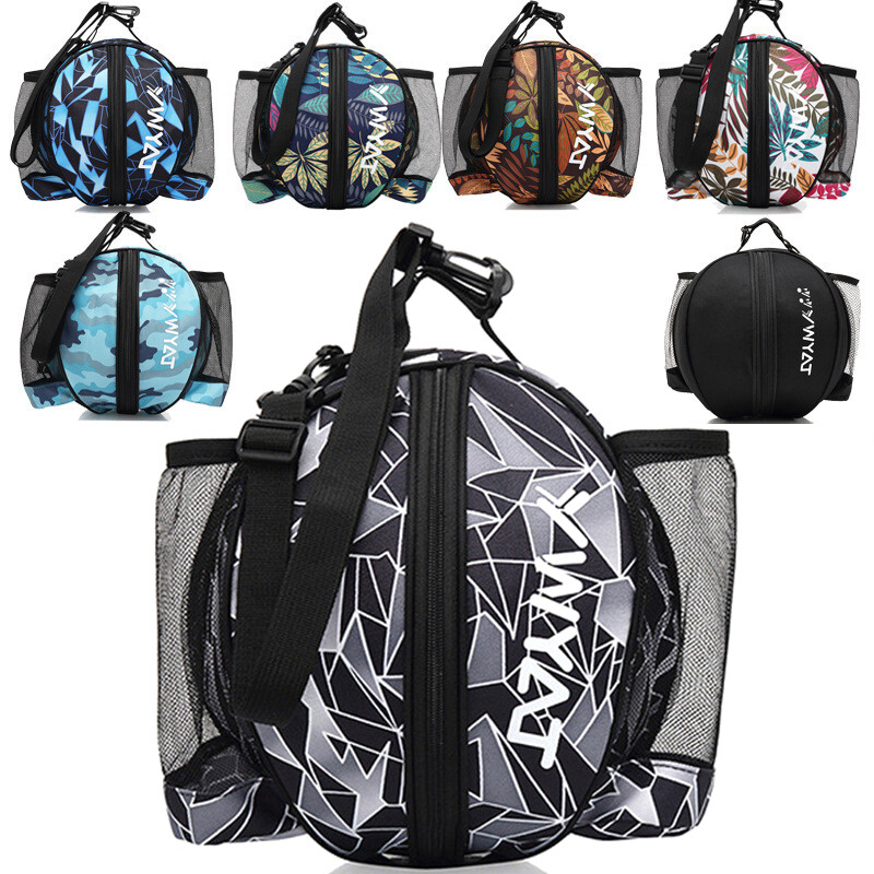 M&H Portable Sport Ball Shoulder Bag Basketball Football Storage ...