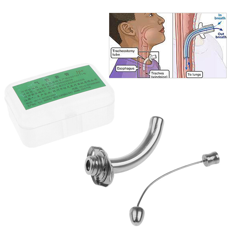 Medical Tracheostomy Jackson Tube Tracheal Metal Tracheotomy Cannula ...