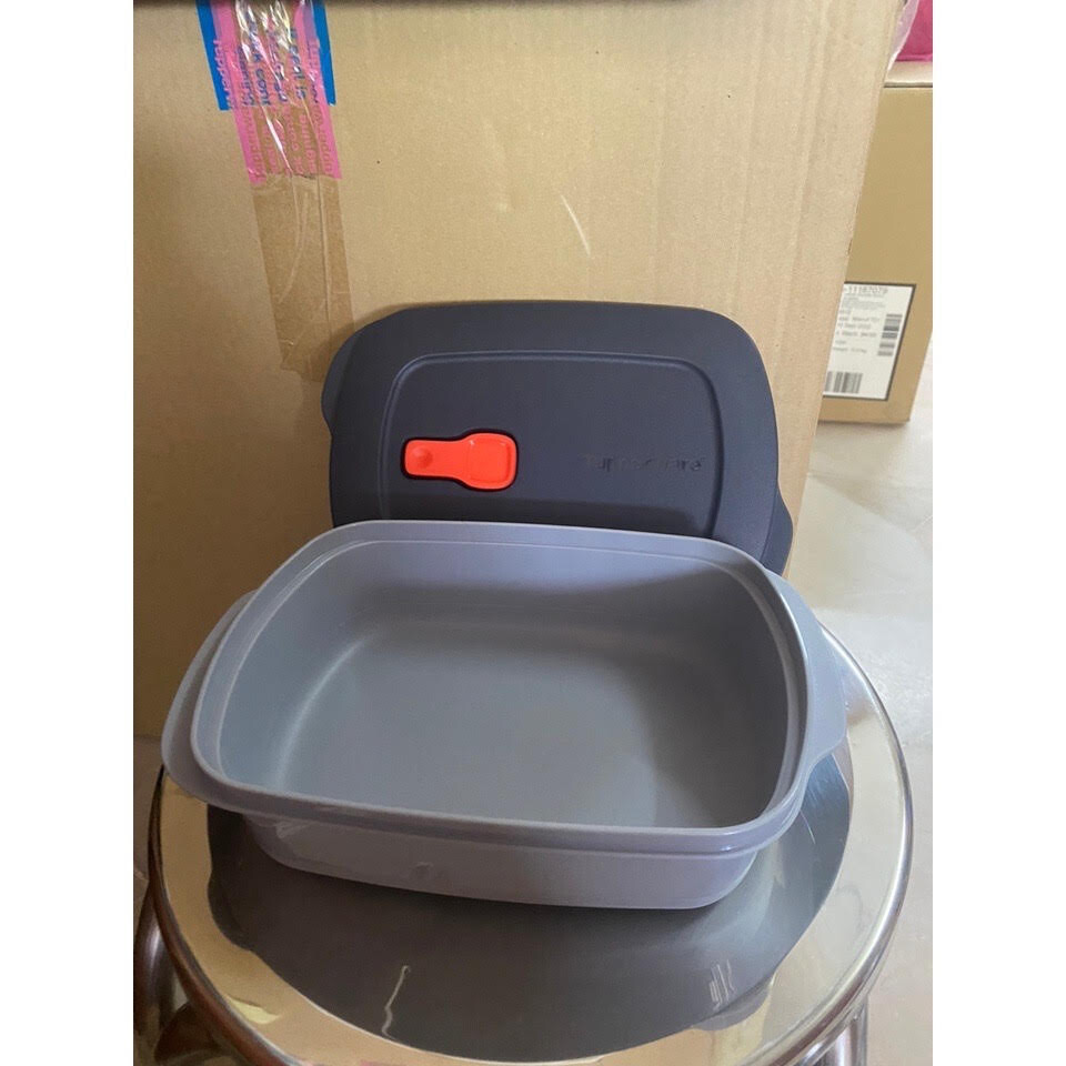 Tupperware Crystalwave Rectangular 1.0L/ Microwaveab Food storage box ...