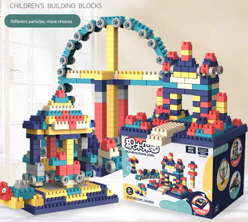 Building Blocks Boy‘s and Girl's Educational DIY Building Blocks Toy ...