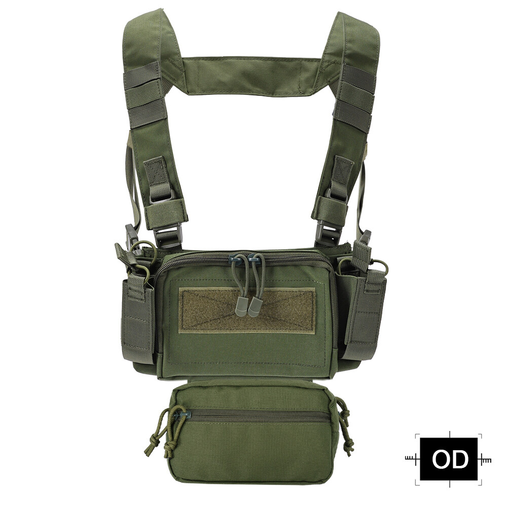 SINAIRSOFT Tactical D3CR Chest Rig Micro Chest Vest with 5.56 7.62 ...