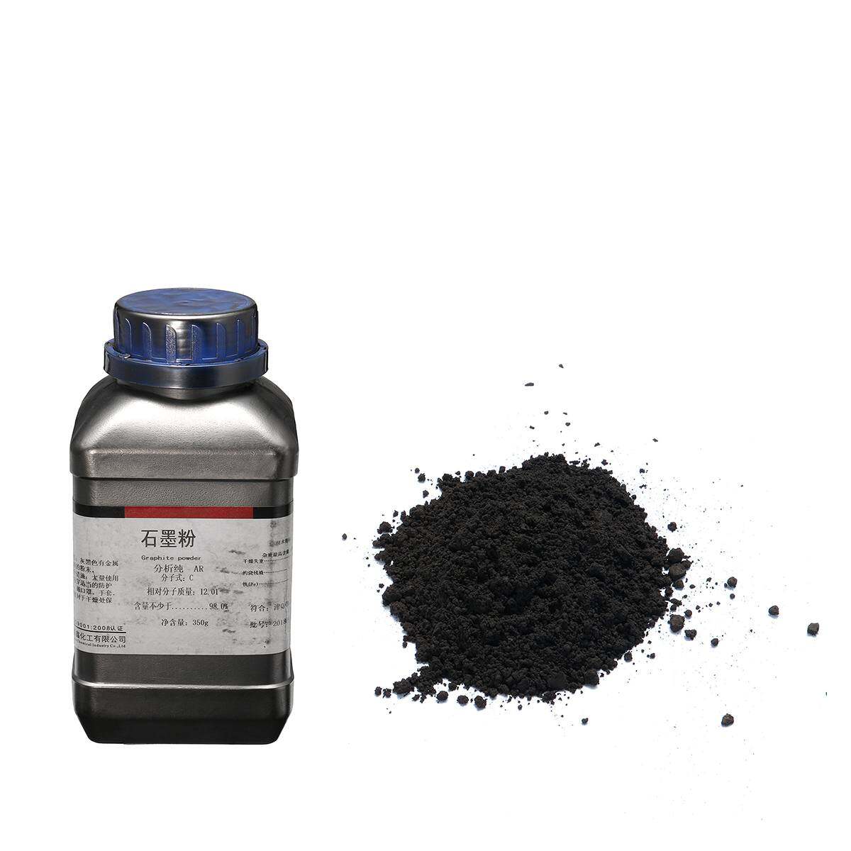 350g Military Grade Black Graphite Powder 5 Micron Ultra Fine 99.9% Non ...