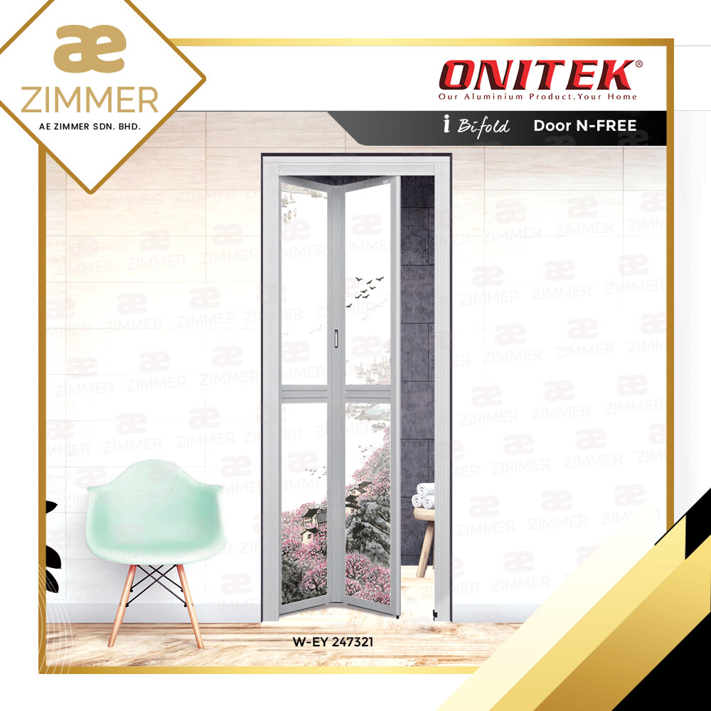 AE Zimmer Onitek i Bi-Fold Door N Free toilet door bifold bi fold pintu ...