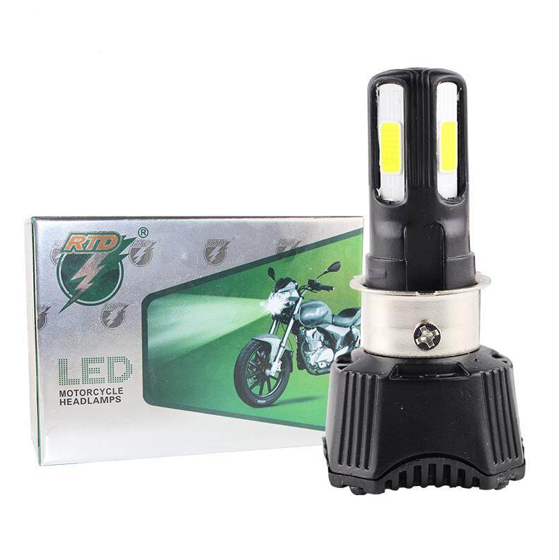 สำหรับ Yamaha Honda RTD LED ไฟหน้ารถจักรยานยนต์หลอดไฟ H4 Hi/Lo Beam 4 ...