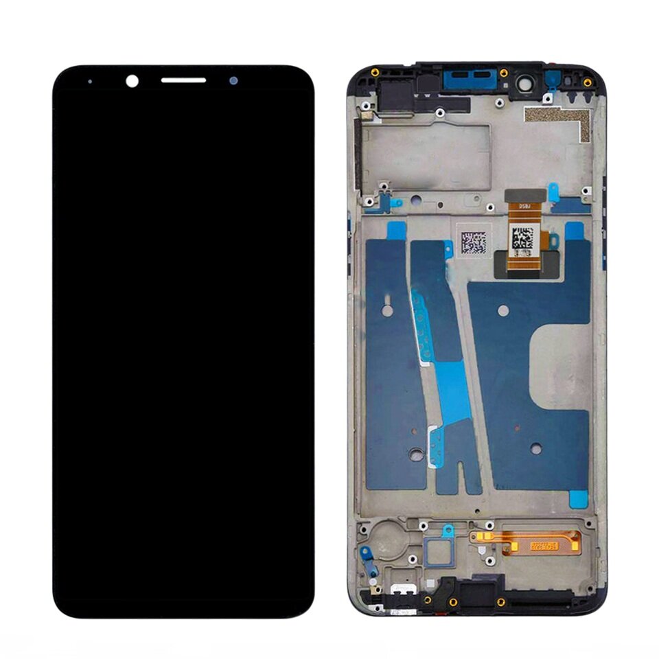 100% เดิมสำหรับOPPO F5 จอแอลซีดีหน้าจอแสดงผลระบบสัมผัสหน้าจอที่มีกรอบ ...