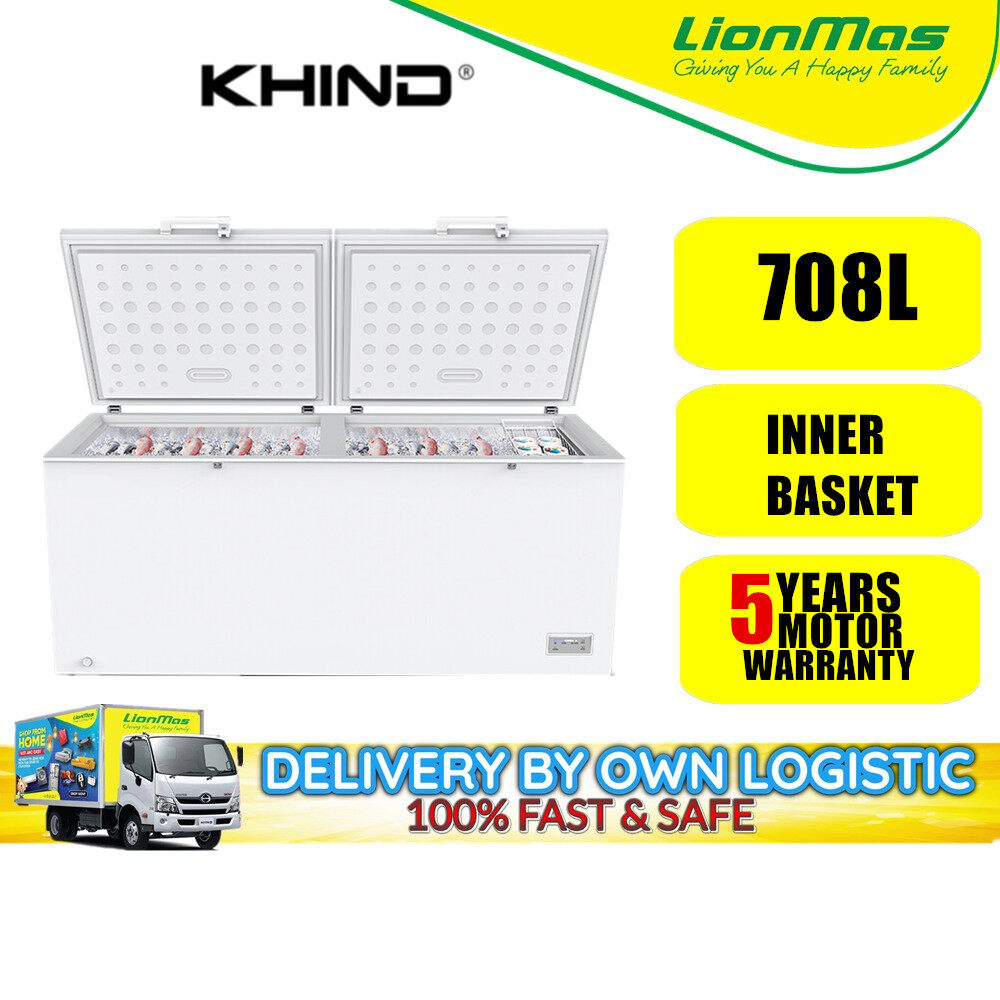 KHIND 708L CHEST FREEZER FZ708 | Lazada
