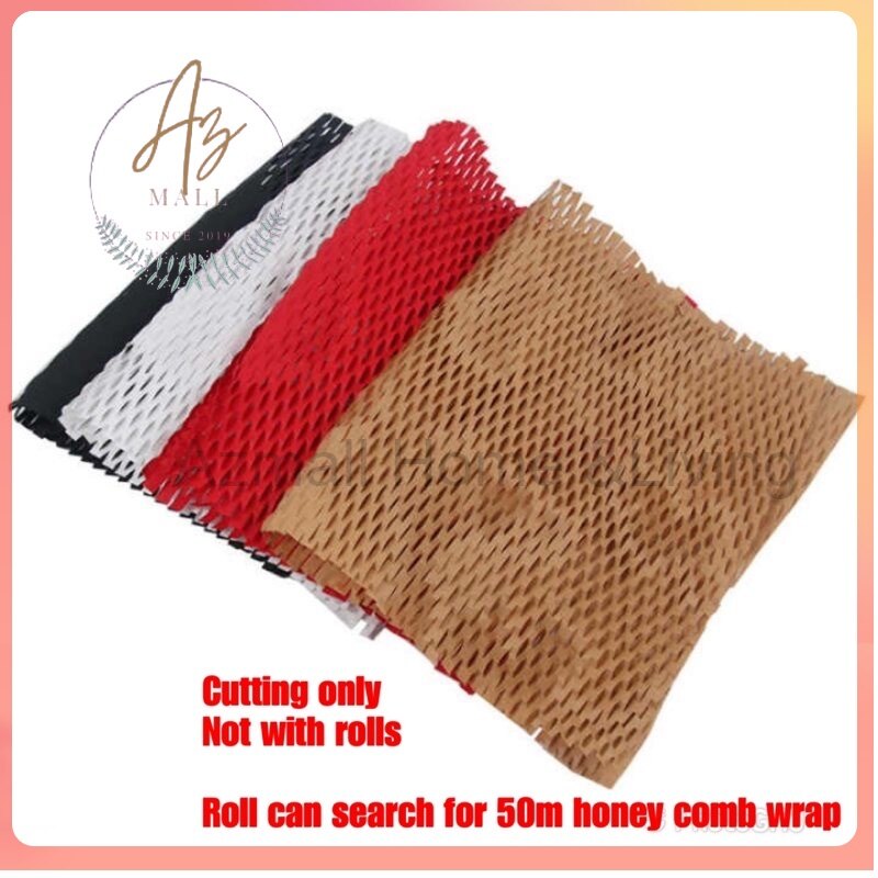 Biodegradable Honey Comb Paper Wrap Bubble Wrap Kraft Paper Honeycomb ...