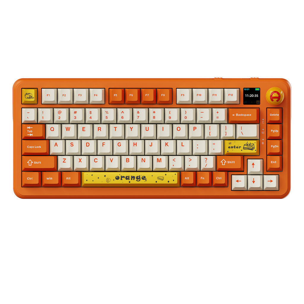 AJAZZ Ak820 MXA Wireless Mechanical Keyboard 75% GASKET Structure Hot ...