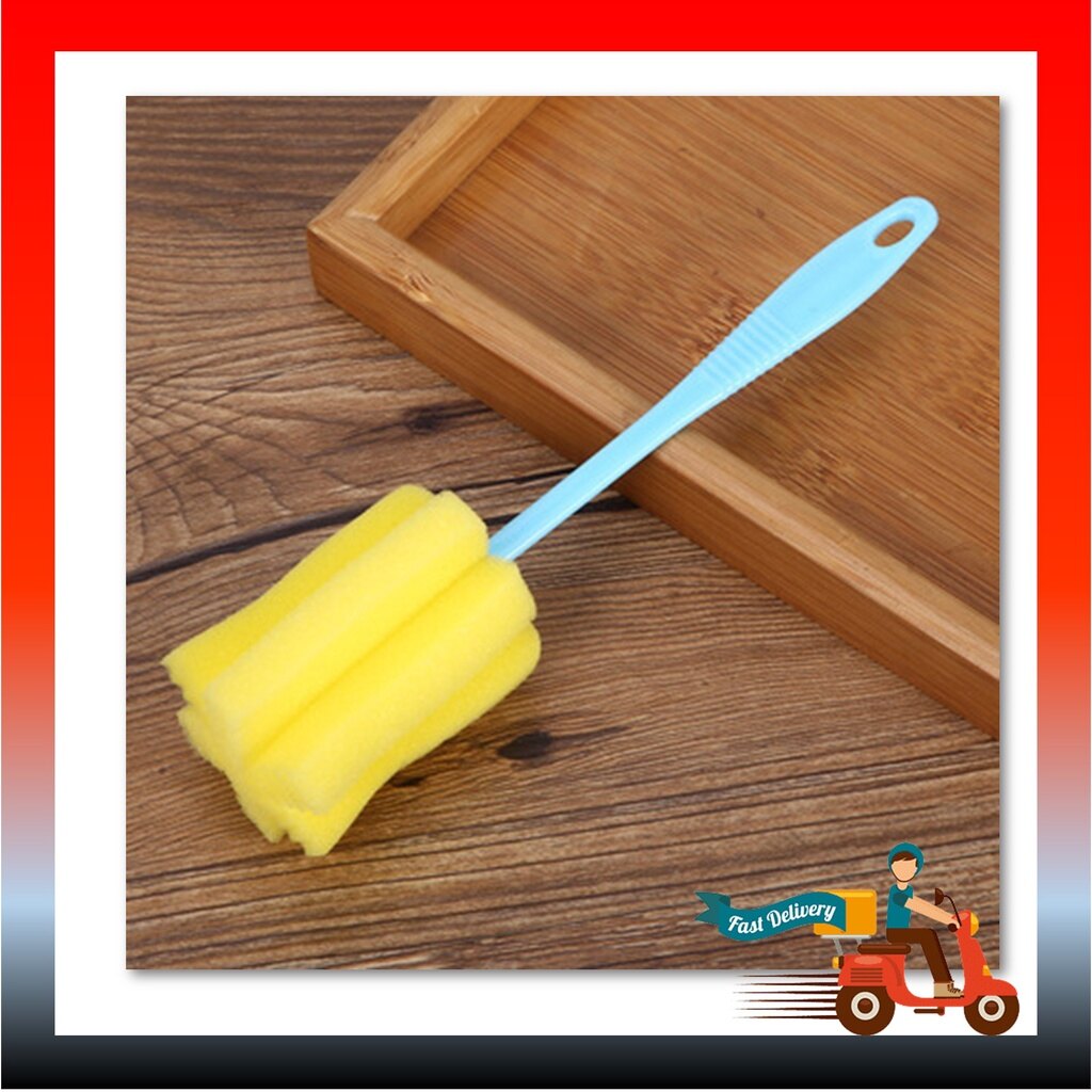 Bottle Brush Baby Cleaning Folded Sponge Detachable Type Berus Cuci ...
