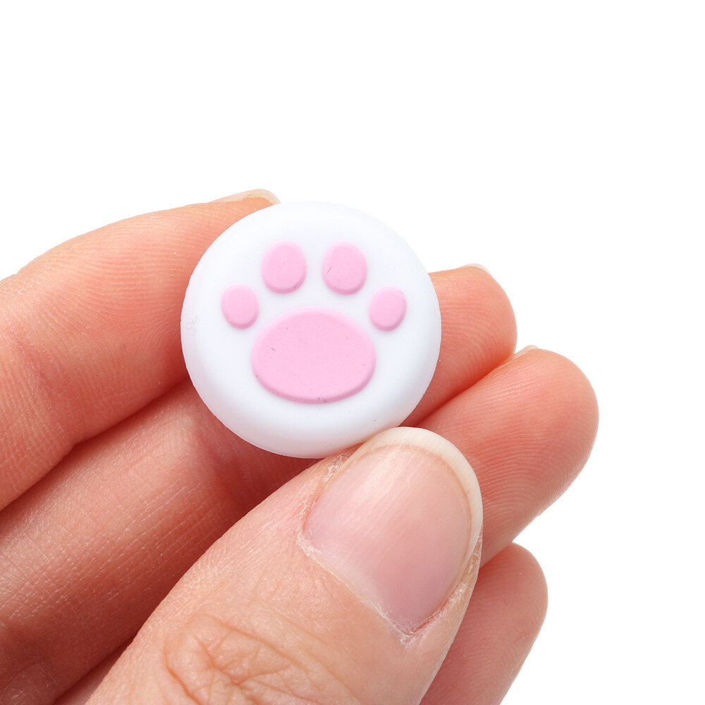 Narsta 4 Pcs น่ารักซิลิโคน Thumb Sticks Grips สำหรับ PlayStation 4 PS4PS5 Slim Pro Controller ฝา ...