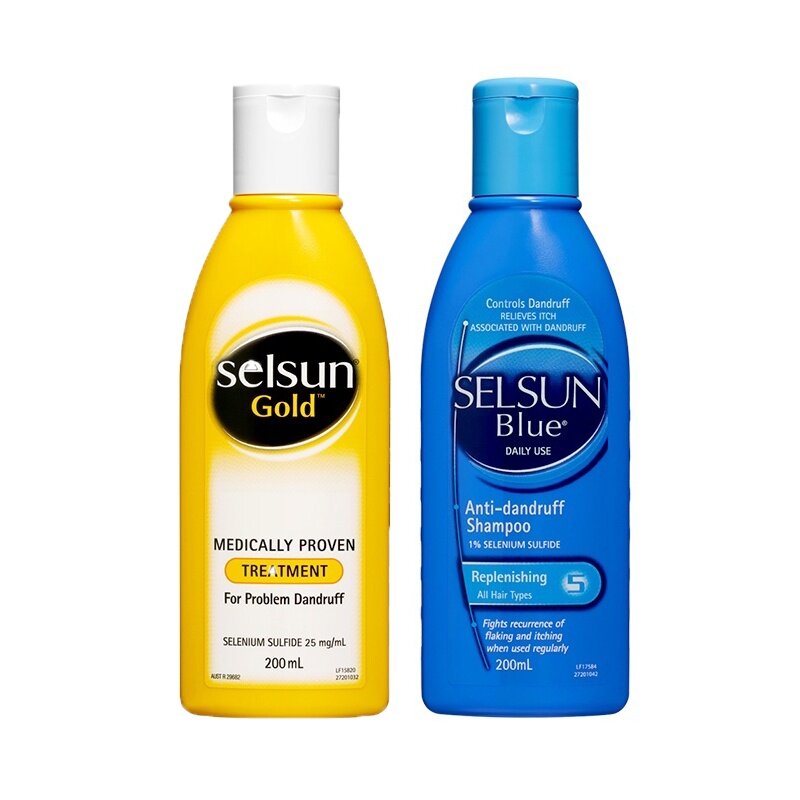 selsun gold shampoo(Deep Cleansing, Replenishing) SELSUN GOLD Anti ...