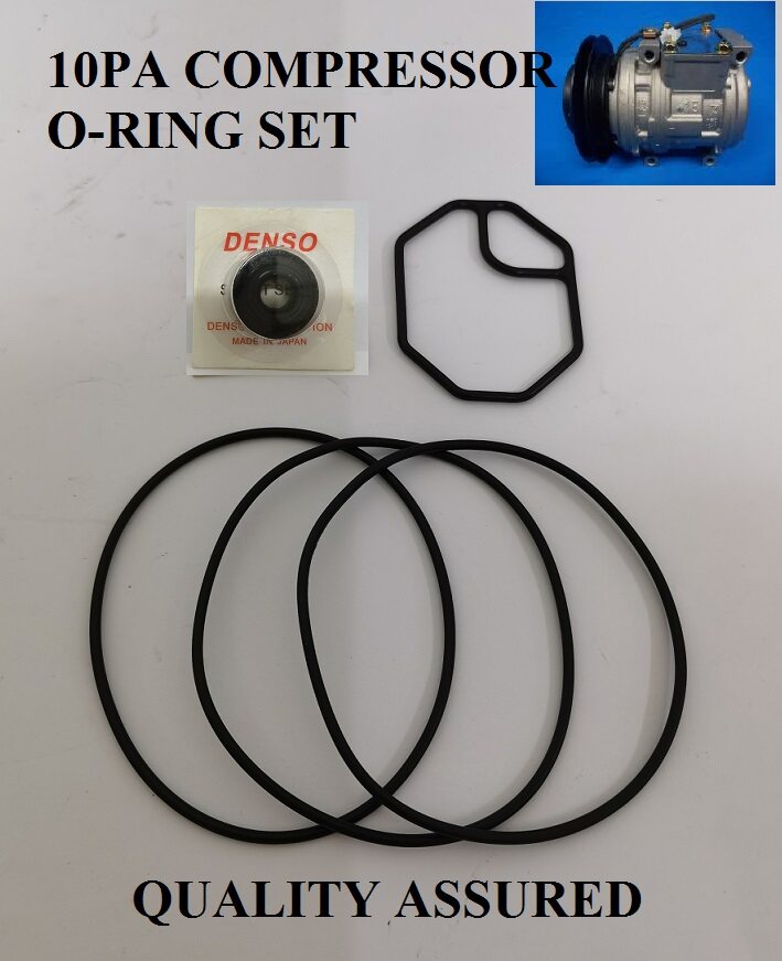 10PA AIR COND COMPRESSOR O-RING KIT LIP SEAL,BODY ORING,TOP ORING ...