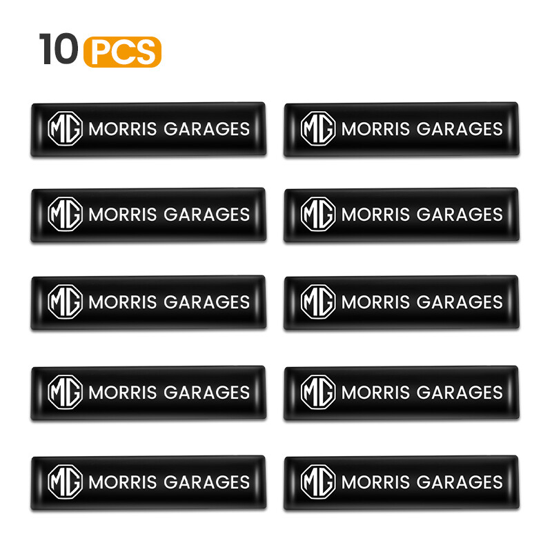 10pc Car Styling Custom 3D Epoxy Resin Emblem Body Badge Sticker Decals ...