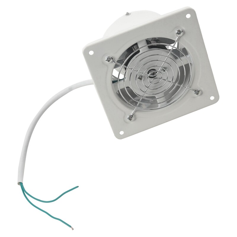 4 Inch 20W 220V High Speed Exhaust Fan Toilet Kitchen Bathroom Hanging ...