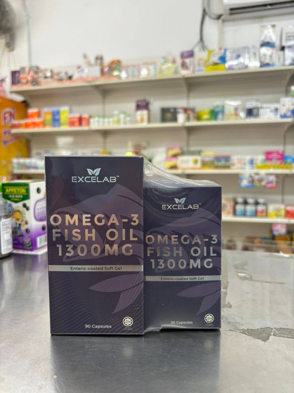 EXCELAB OMEGA-3 FISH OIL 1300MG 90S +30S | Lazada