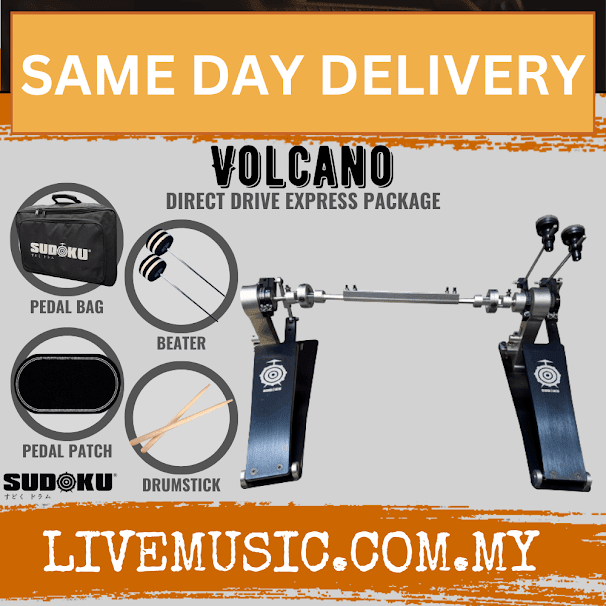 Sudoku Volcano Double Drum Pedal Direct Drive | Lazada