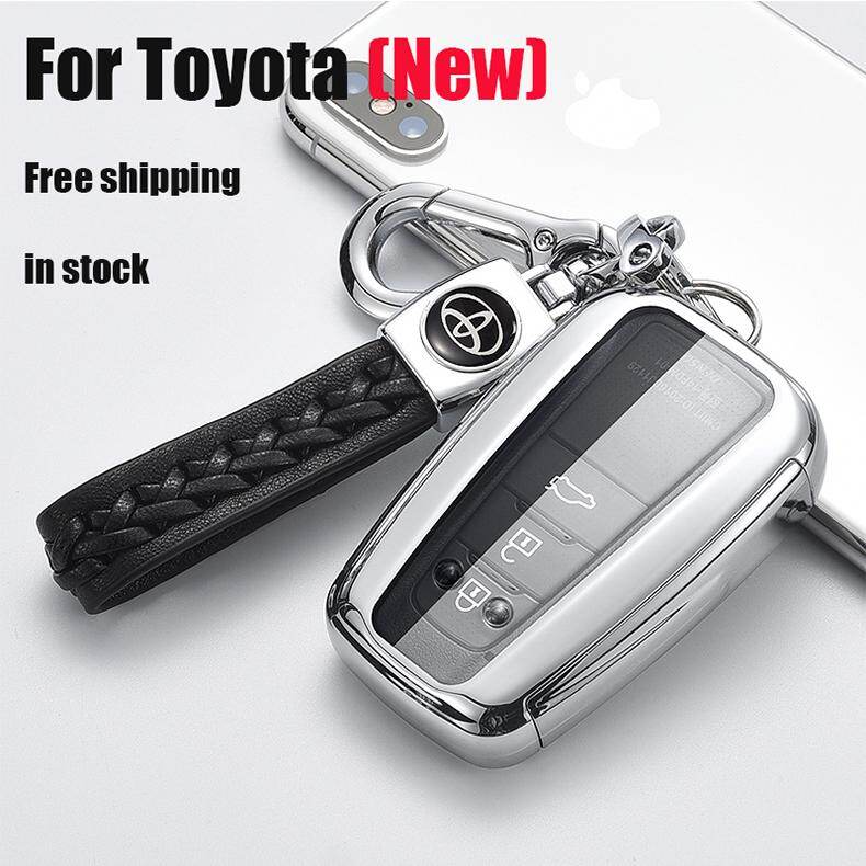 Zobig รถ Key FOB ปกกรณีสำหรับโตโยต้า CHR C-HR Camry Prius Prado 2016 ...