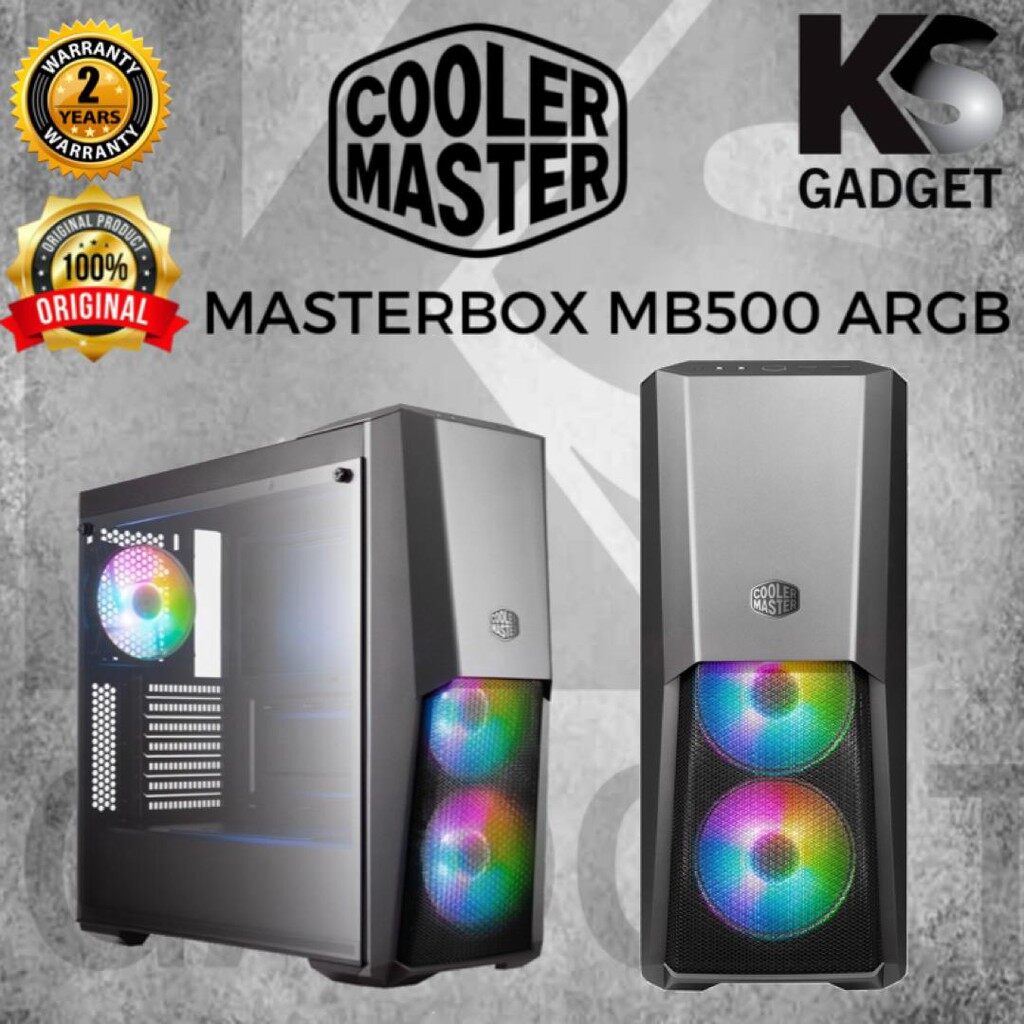 COOLER MASTER MASTERBOX MB500 ARGB TG ATX CHIS ( MCB-B500D-KGNN-S01 ...
