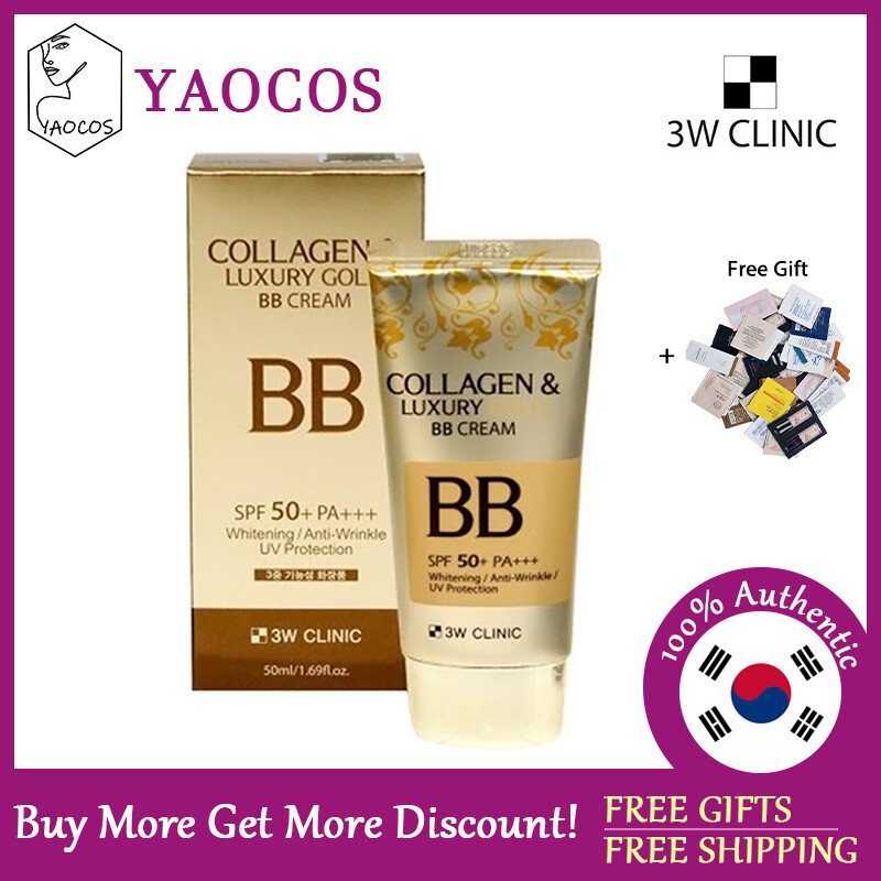 [3W CLINIC] Collagen & Luxury Gold BB Cream 50g | Lazada PH