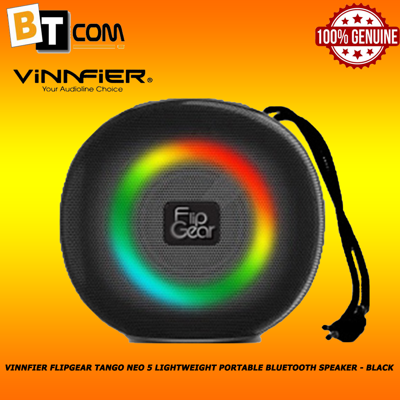 Vinnfier FlipGear Tango Neo 5 Lightweight Portable Bluetooth Speaker | Lazada