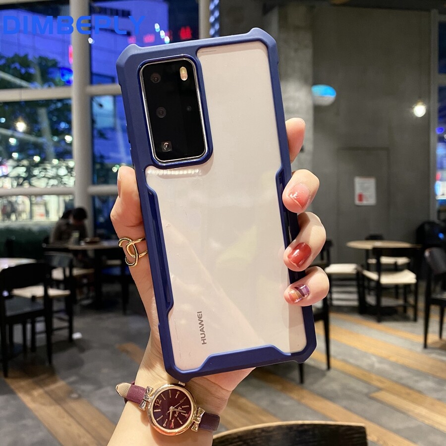 DIMBEPLY สำหรับ Samsung Galaxy S9 S10 S20 Plus S10e S20fe S20 Ultra เคสโทรศัพท์เกราะซิลิคอน + PC ...