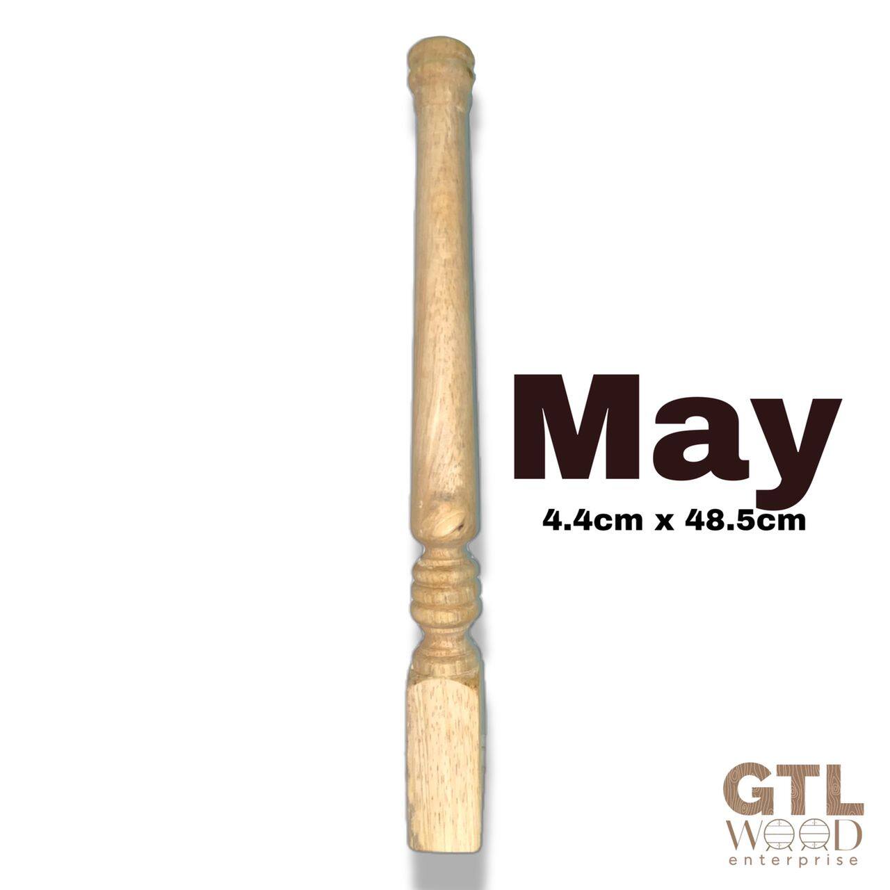 AJI chair leg/coffee table leg/sofa leg/kaki meja kayu | Lazada