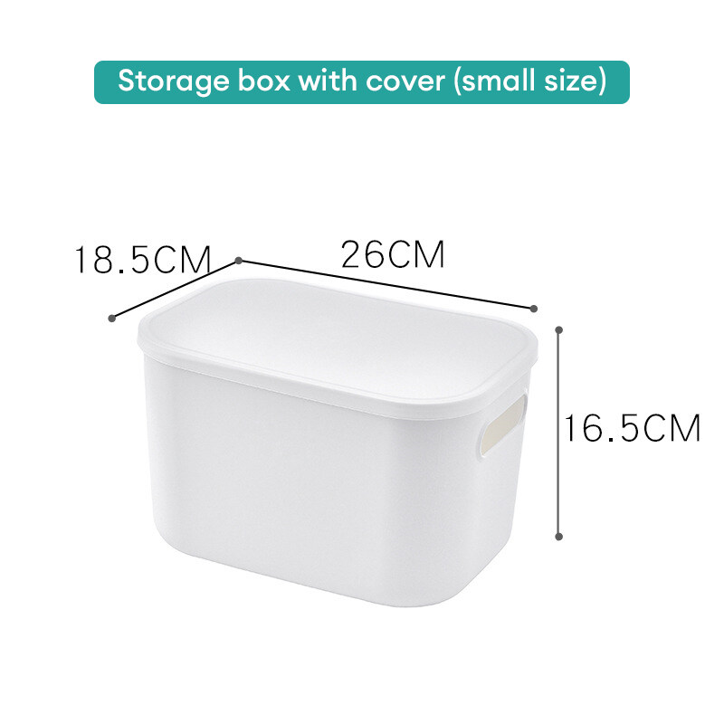 Japanese style storage box Multipurpose Plastic Storage Basket with lid ...