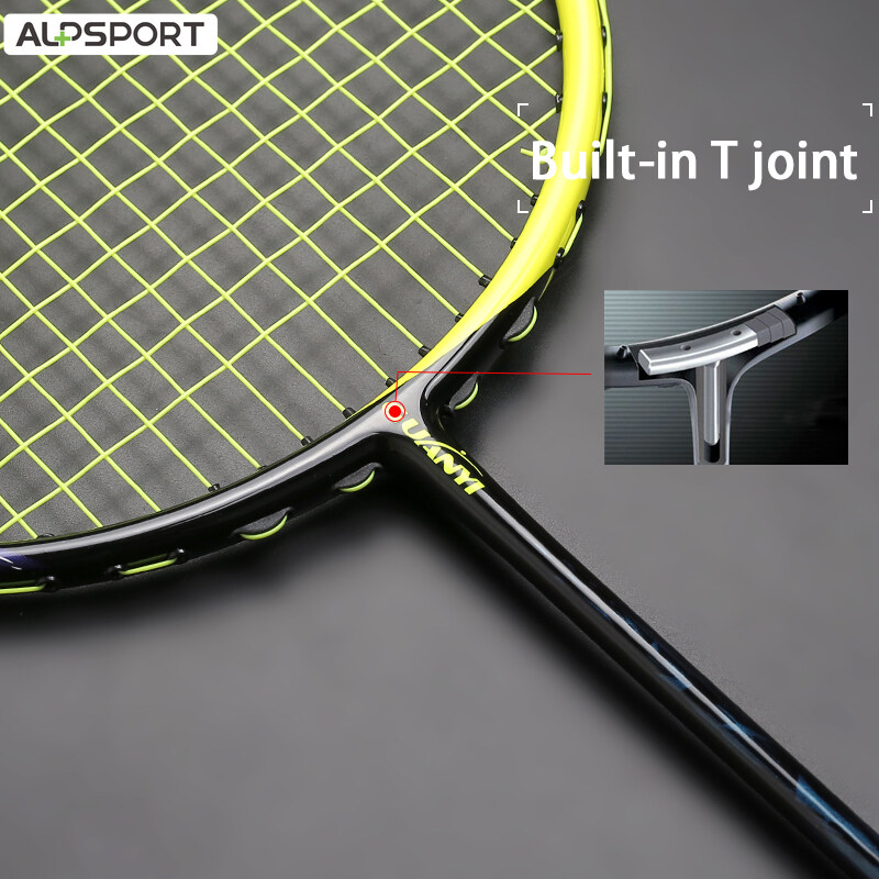 ALP F7 Full Carbon Fiber Strung Badminton Racket Ultralight 4U 82g ...