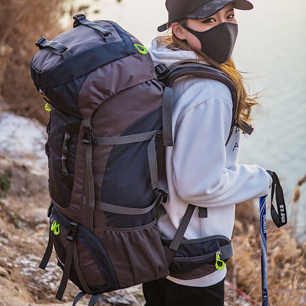 70L Camping Hiking Backpack Large Capacity Mountaineering Pack ...