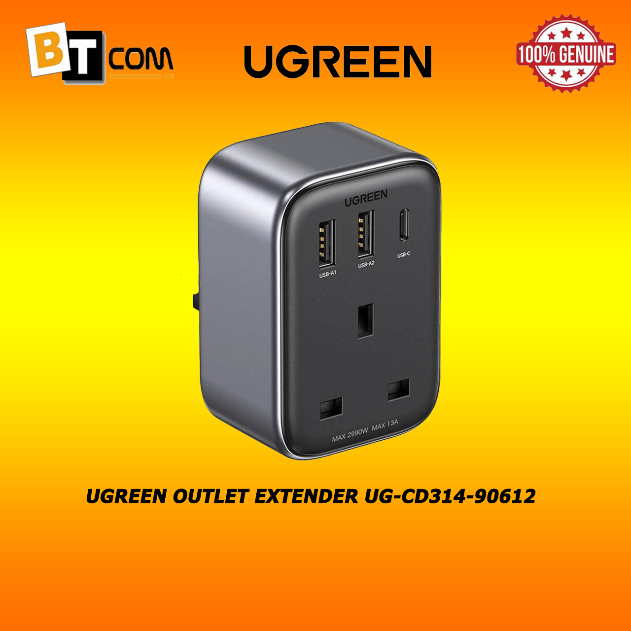 UGREEN OUTLET EXTENDER UG-CD314-90612 | Lazada