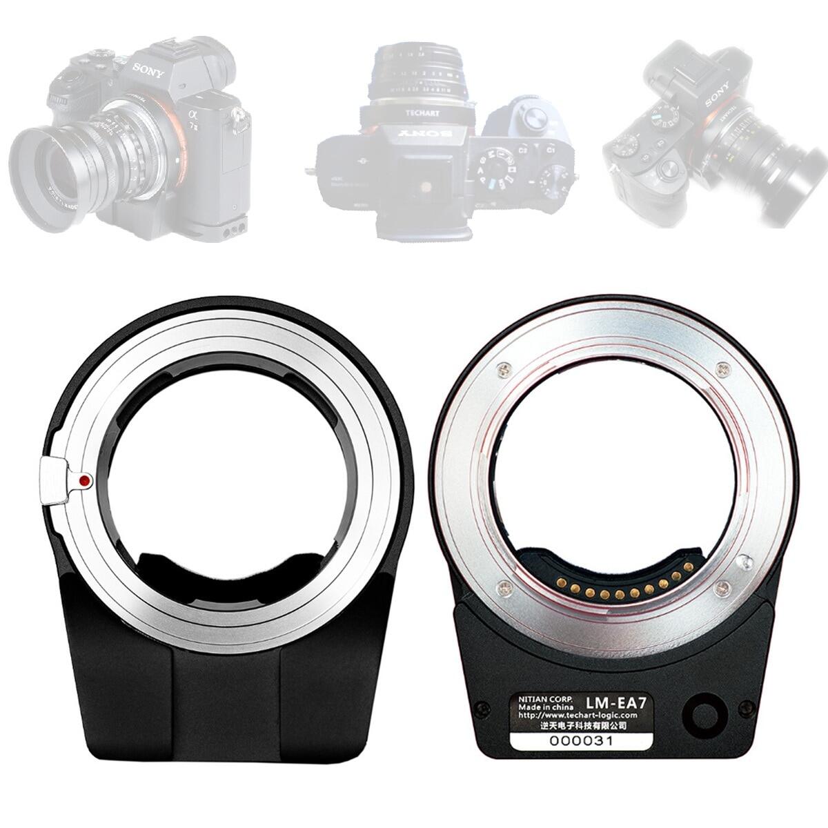 Techart Pro Lm-ea7 Auto Focus Af Lens Adapter Ring For Leica M Lm Lens ...