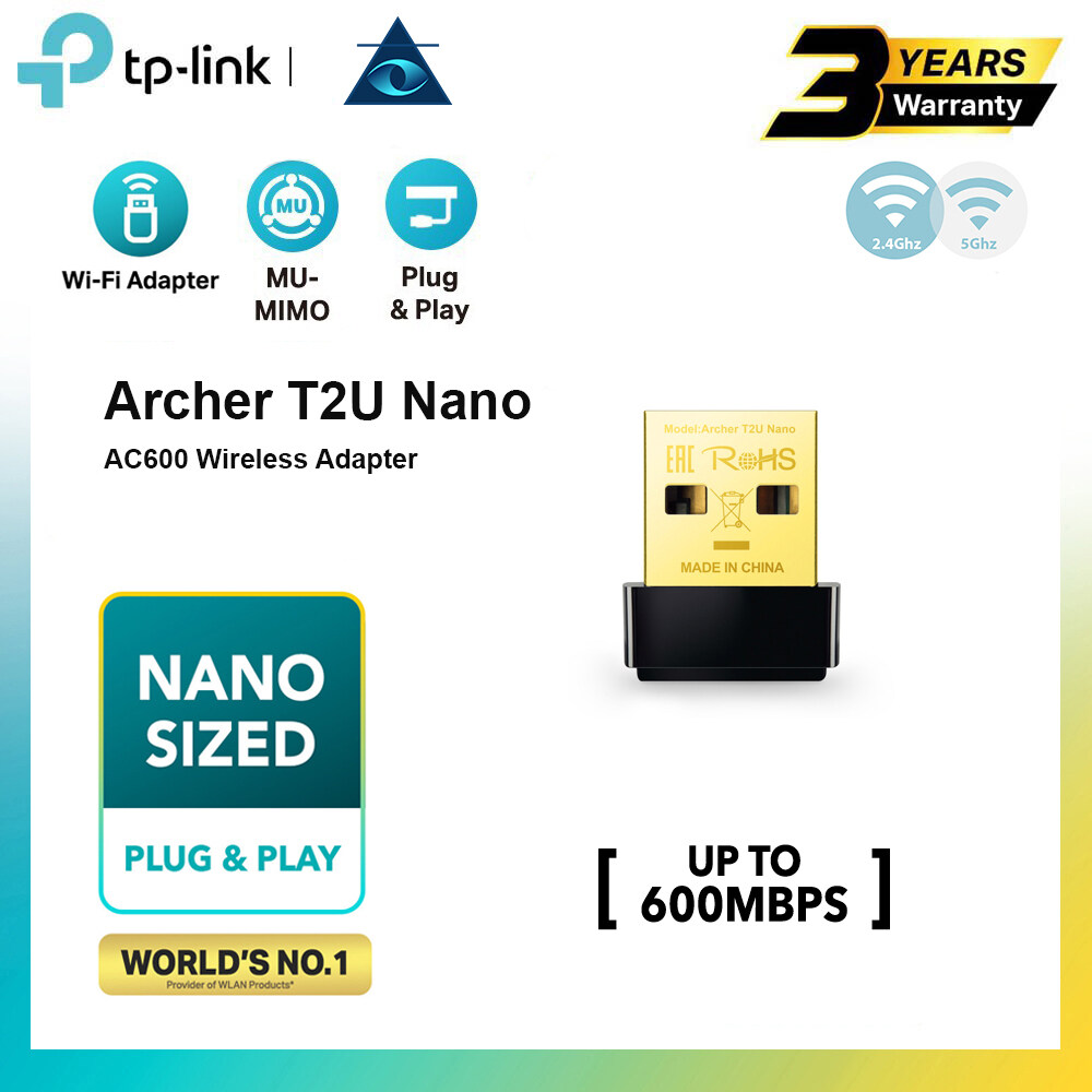 TP-Link Archer T2U T3U Nano Plus Mini AC1300 AC600 High Gain Wireless ...