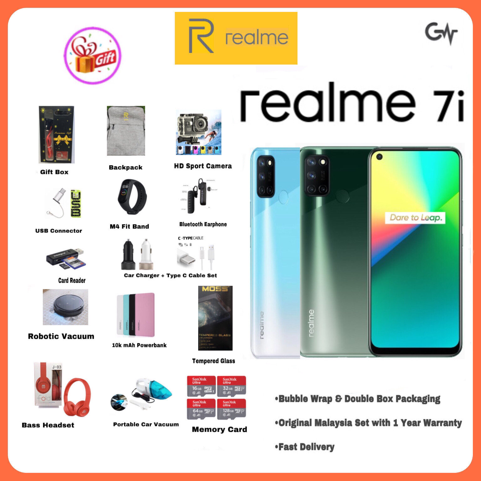 Realme 7i Price in Malaysia & Specs - RM787 | TechNave