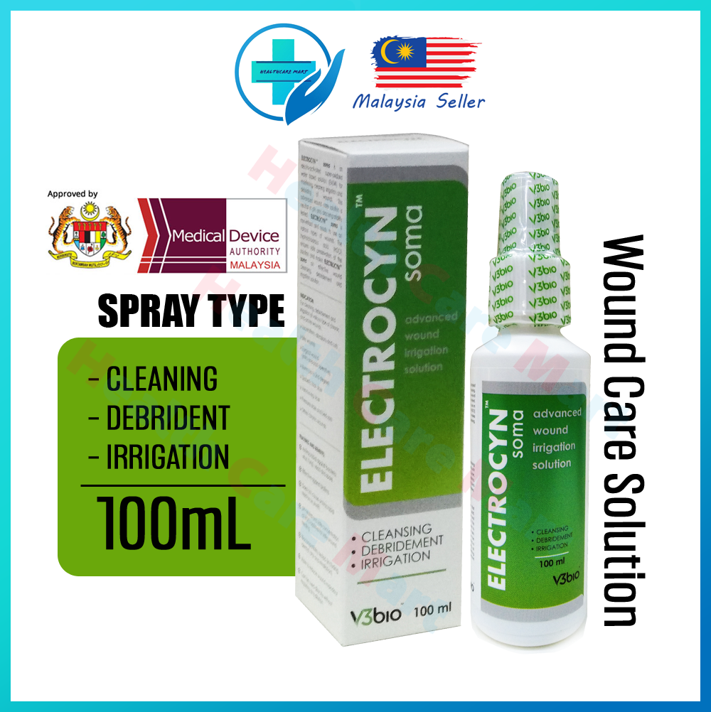 Electrocyn Soma Wound Management Solution 100ml | Lazada