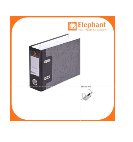 Elephant 3" Lever Arch Voucher File (121A5) | Lazada