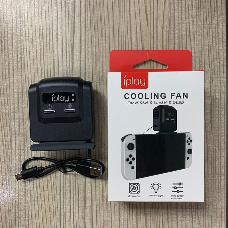 Narsta พัดลมระบายความร้อนรุ่น OLED สำหรับ Nintendo Switch,พัดลมเกมปรับความเร็วลมได้ | Lazada.co.th