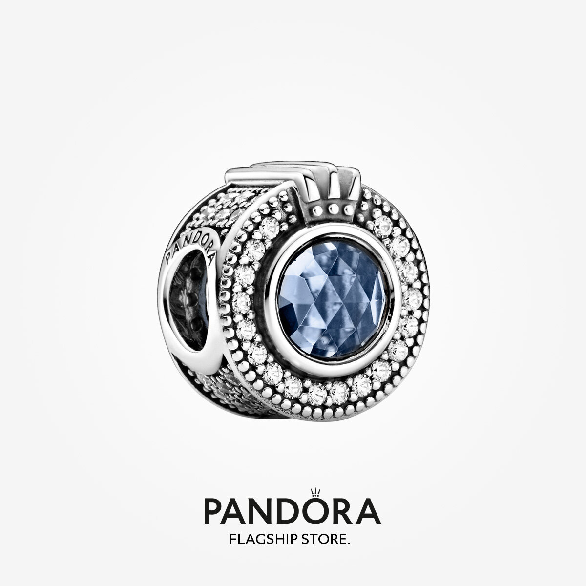 Pandora Sparkling Blue Crown O Charm | Lazada