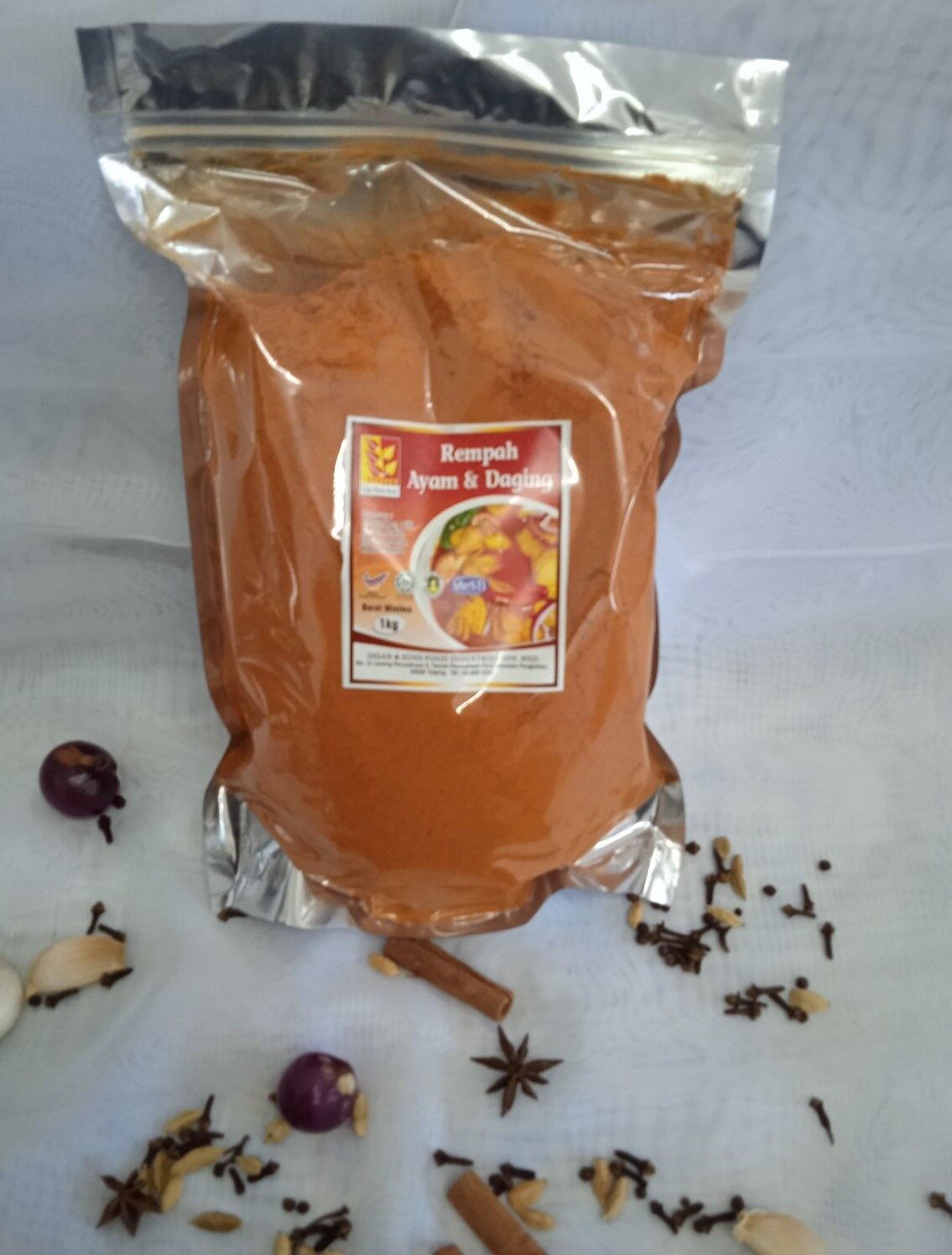 Cap Daun Kari 1kg: Rempah Kari Ayam&Daging | Lazada