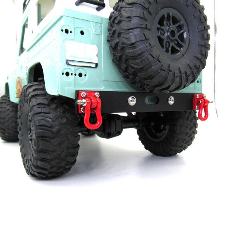 Metal Rear Bumper with Tow Hook for MN D90 D91 D99S MN90 MN99S 1/12 RC Car Upgrade Spare Parts ...