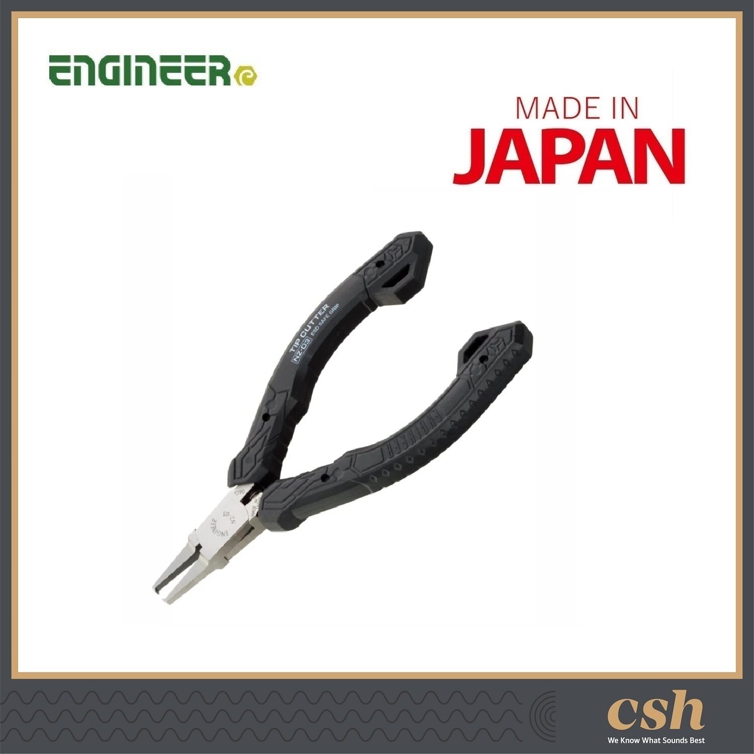 ENGINEER NZ03 Chip Cutter For Removal of chip resistance, IC, etc. on ...