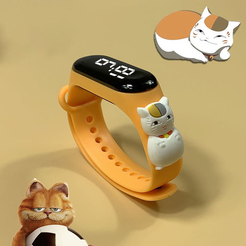 YOCKY ของขวัญเด็กชายหญิงอิเล็กทรอนิกส์วันที่นาฬิกา Great White Pikachu ...