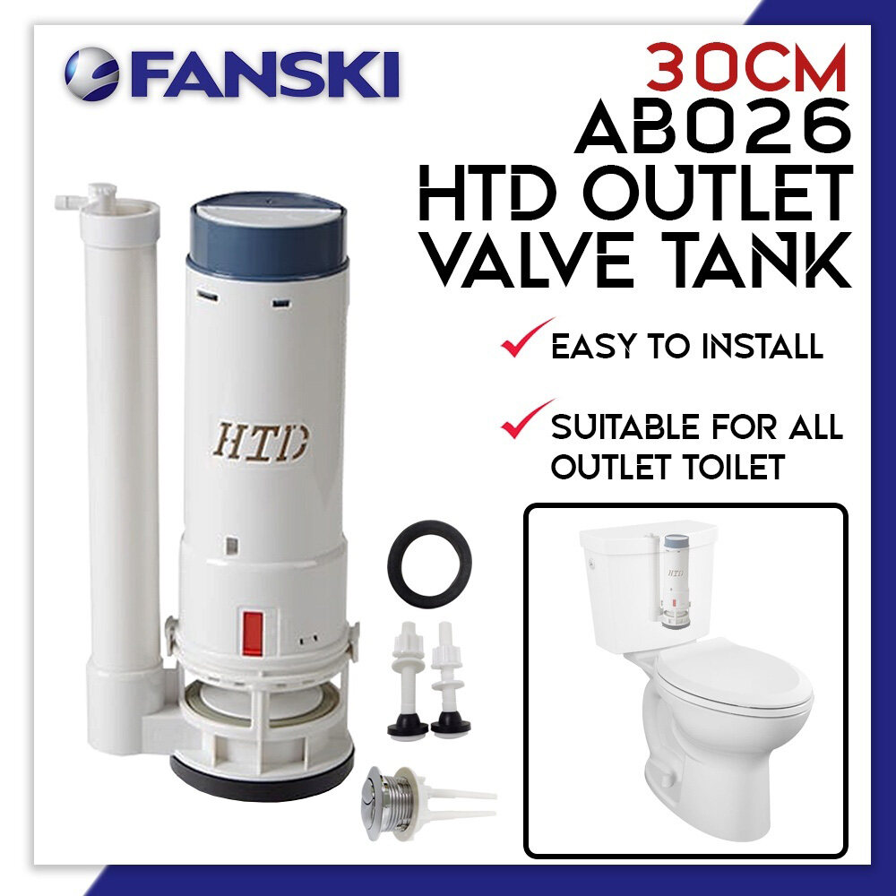 AB026 HTD Outlet Valve Toilet Flush Valve Toilet Inlet Valve Toilet ...