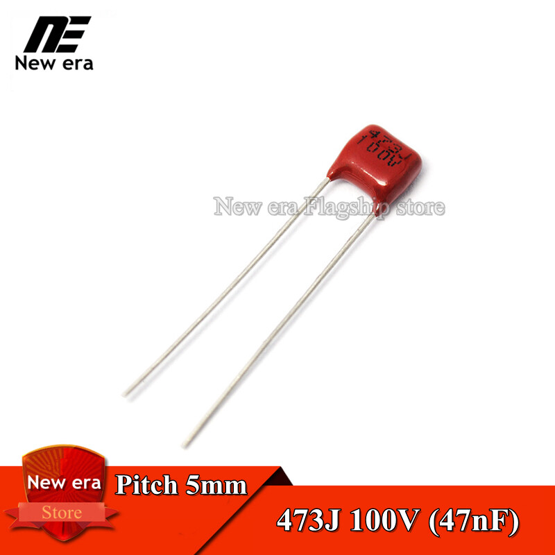 20pcs/lot 100NJ100 Correction Capacitor 100V104J 100NF 0.1UF 100V 104 104J 5mmPolypropylene ...