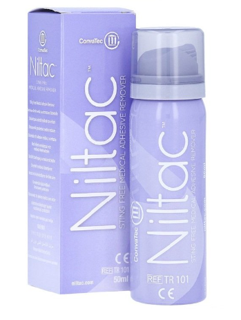 CONVATEC NILTAC ADHESIVE REMOVER AEROSOL 50ML | Lazada
