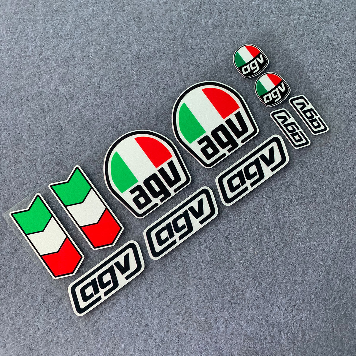 Reflective Motorcycle Side Strip Bike Helmet Sticker Car Styling Vinyl ...